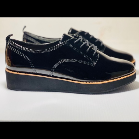 Mix No. 6 | Shoes | Mix No 6 Womens Shoes Wedge Oxford Black | Poshmark